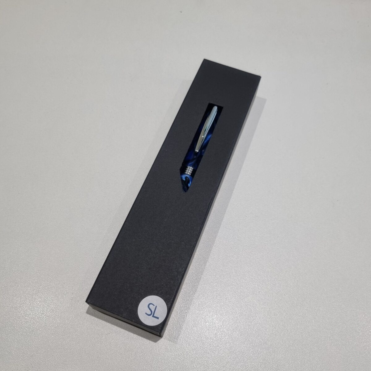 Midnight Blue Acrylic Pen - Scot Lester - Woodcraft & Stationery